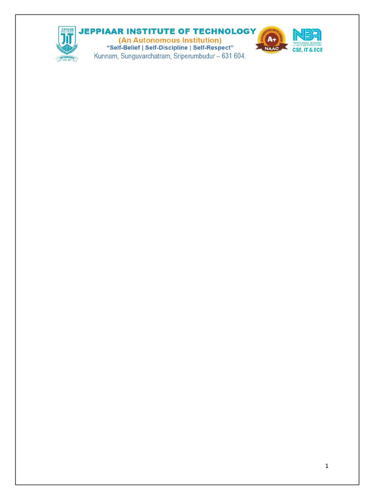 Aiml Student Report Template (4) | PDF | Machine Learning | Artificial ...