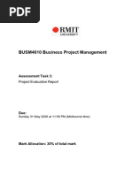 ACCA Apprentice Project Report Form | PDF | Experience | Question
