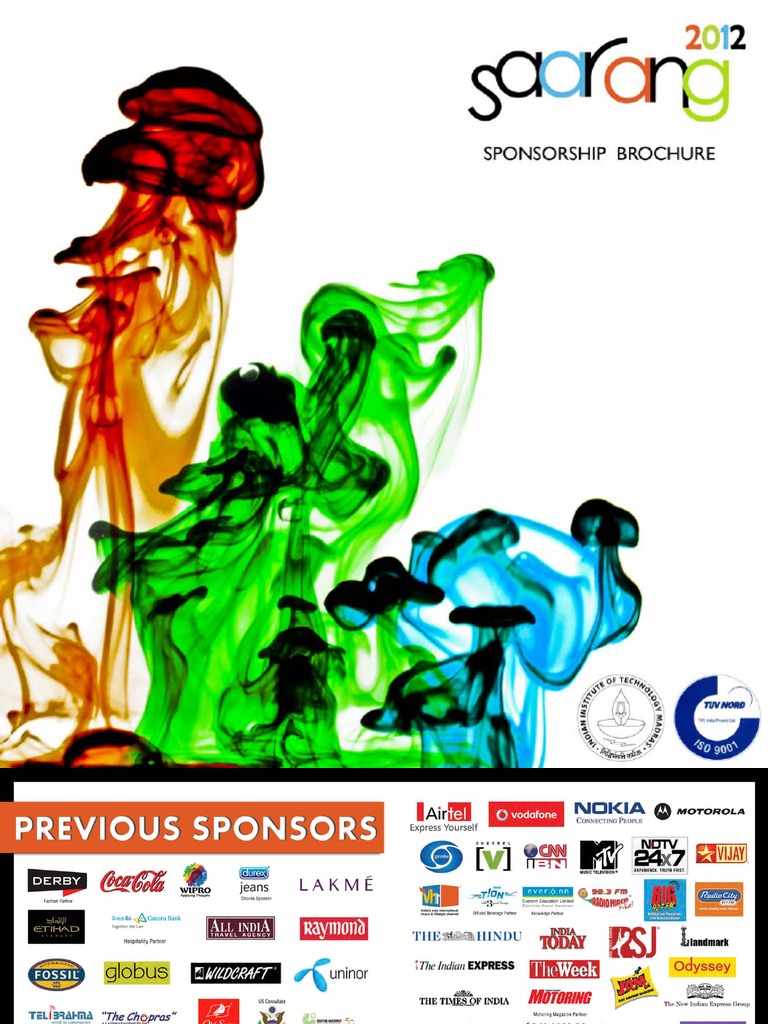 Sponsorship Brochure Saarang 2012 LowRes | PDF