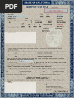 CA Vehicle/Vessel Transfer Form REG 262 | PDF | Department Of Motor ...