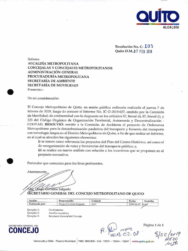 2. Resolucion Concejo No. C-105 07-02-2019 (Descarbonizacion Transporte ...