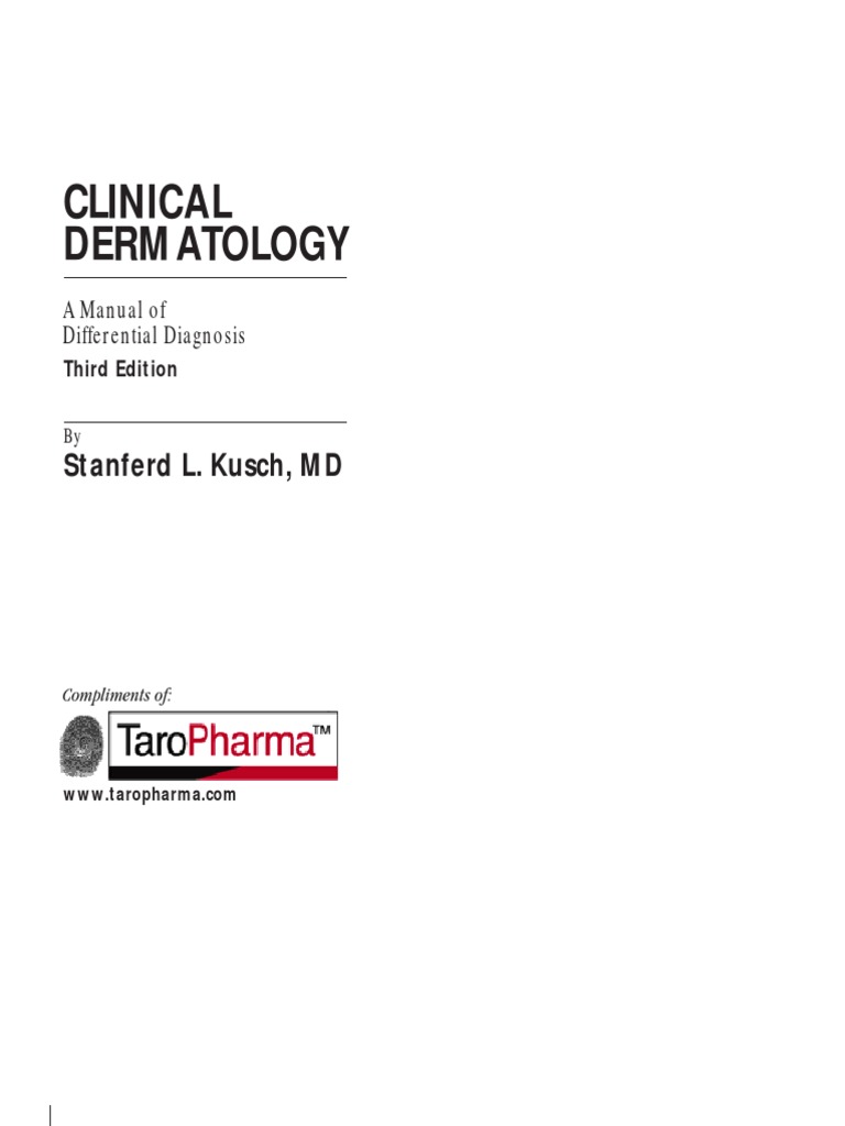 Clinical Dermatology: Differential Diagnosis | PDF
