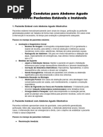 Protocolo para Peritoneostomia Clínica | PDF | Infecção | Epidemiologia