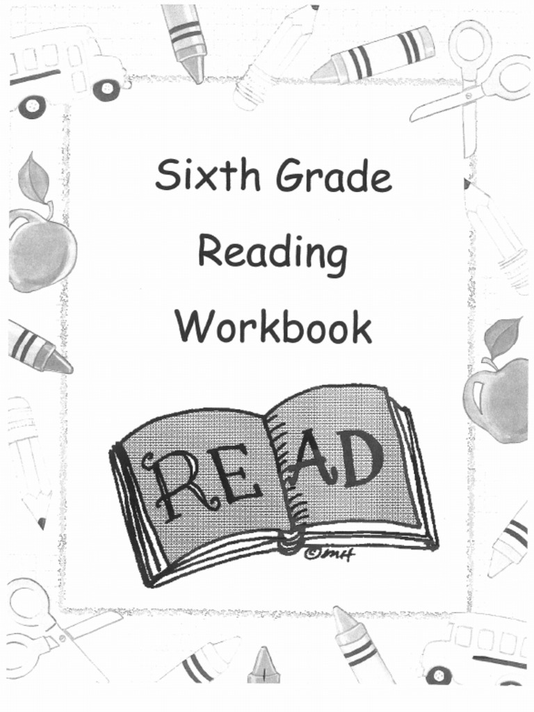 6th Grade Reading Workbook