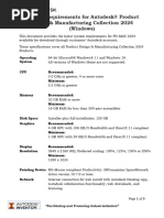 System Requirements For AutoCAD 2024 | PDF | Esri | Arc Gis