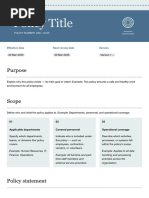 Employee Locker Policy Guidelines | PDF