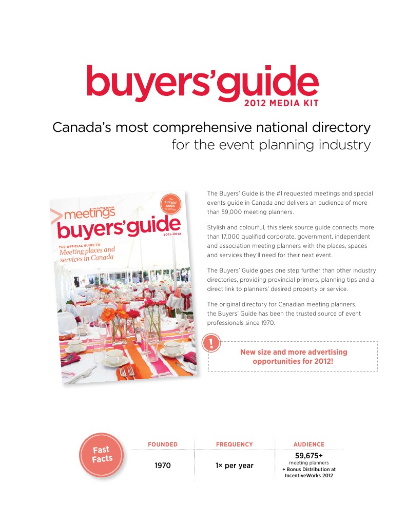 2012 M+IT Magazine Buyers' Guide Media Kit | PDF | Business