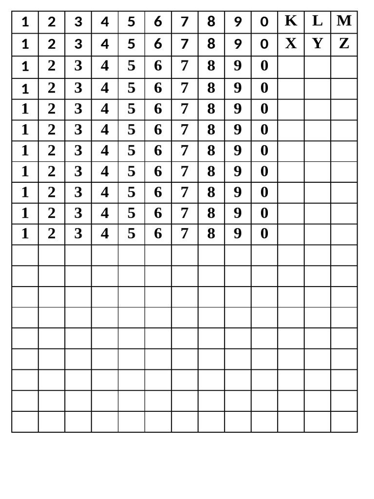Folder Tabbings Number | PDF
