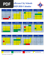 MUT School Calendar 2025-2026 | PDF | Easter | Liturgical Calendar