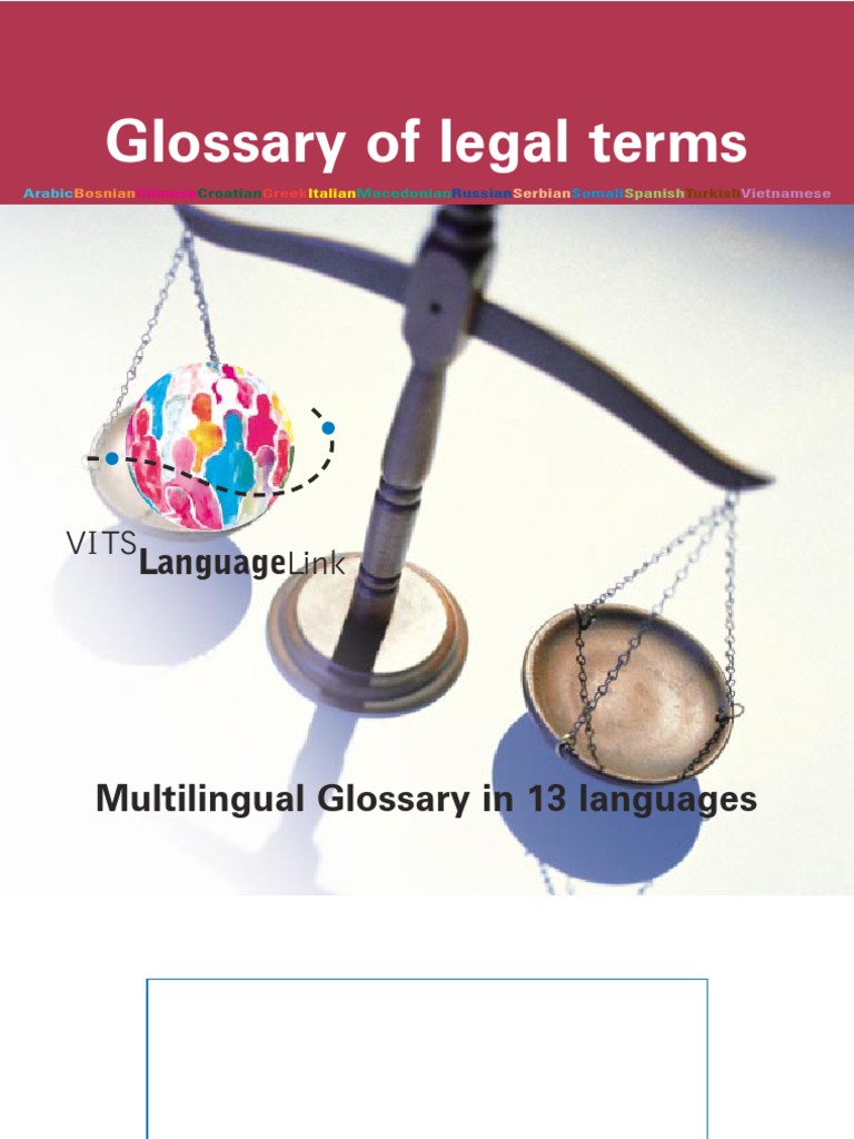 Glossary of Legal Terms | PDF