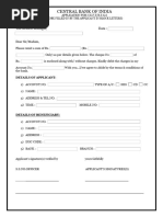 PNB RTGS Application Form Download | PDF | Banks | Money