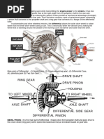 Final Drive Gear Types and Functions | PDF | Gear | Machines