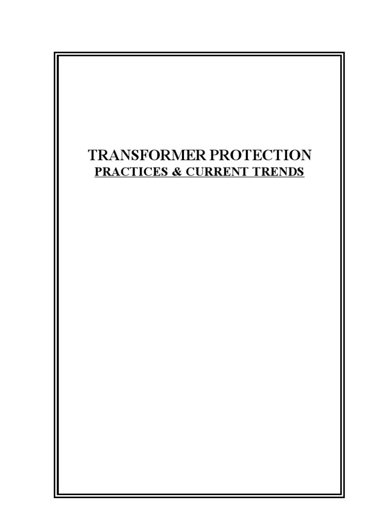 Transformer Protection | Electrical Substation | Transformer