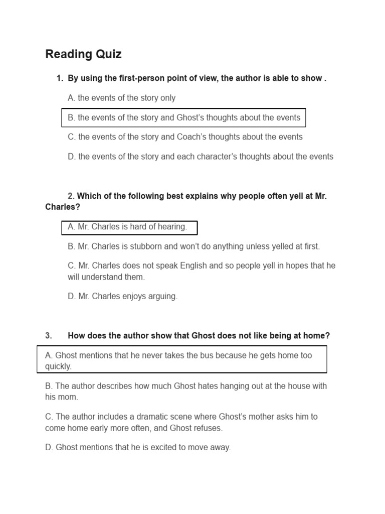 Destiny Saladin - CH 1-2 Reading Quiz | PDF