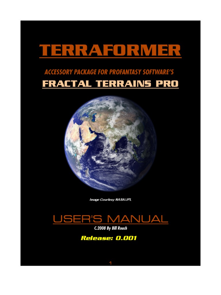 Terraformer Users Manual | PDF | Texture Mapping | Map