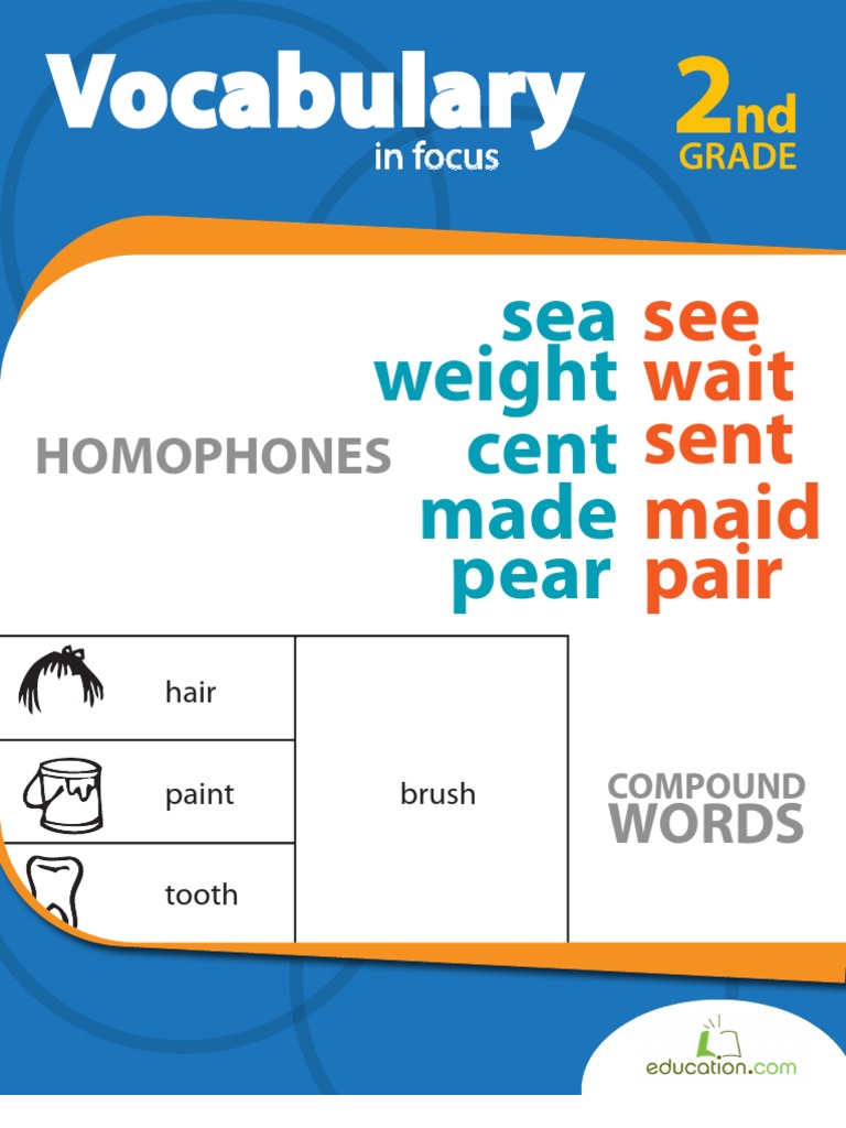2ndvocabulary Focus Workbook | PDF