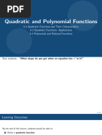 Real-Life Applications of Polynomials | PDF