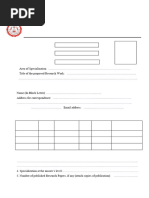 SGOU Assignment Submission Form | PDF
