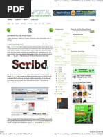 Download Scribd Content Offline Guide | PDF | Scribd | Software