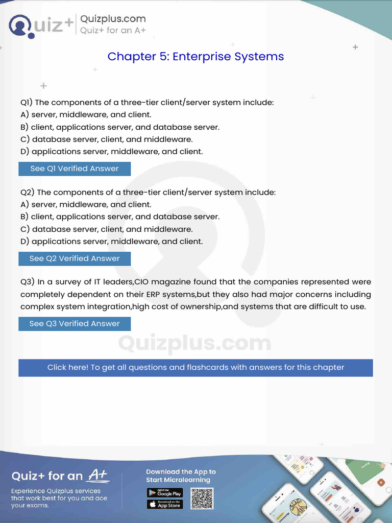 The Components of a Threetier Clientserver System Include | PDF ...