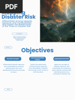 Understanding the Disaster Risk Formula | PDF | Volcano | Hazards