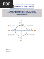 Trigonometric Identities Workbook | PDF | Trigonometric Functions ...