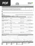 Bandhan Mutual Fund Application Form | PDF | Identity Document | Taxes