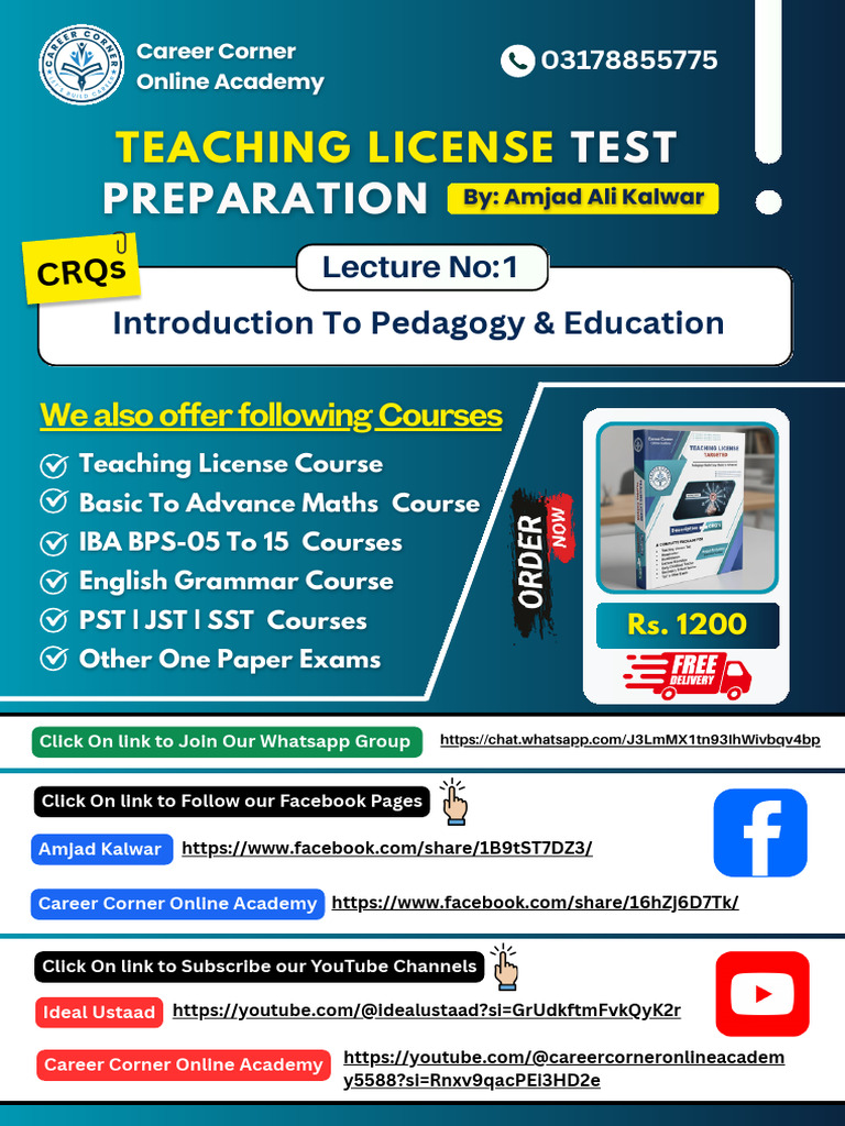TL-01 Solved CRQs | PDF | Learning | Cognition
