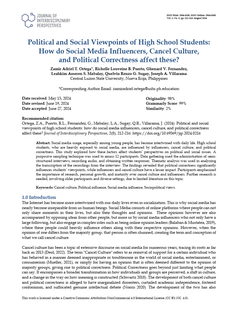 9. How Do Social Media Influencers_Cancel Culture and Political ...