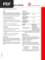 Conbextra EP65 Plus Epoxy Grout Guide | PDF | Epoxy | Strength Of Materials