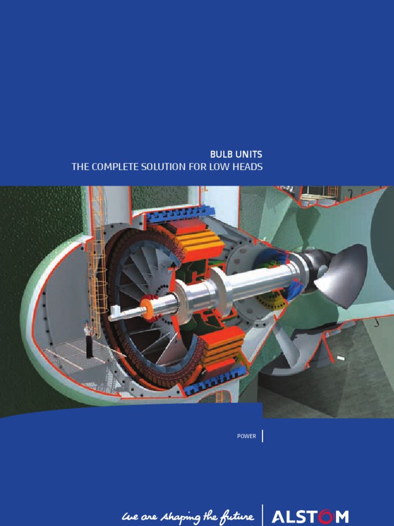 Hydro Turbines - Bulb, The Complete Solution for Low Heads | Turbine ...