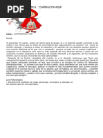 Caperucita Roja: Guía Docente para Lectura | PDF | Caperucita Roja ...