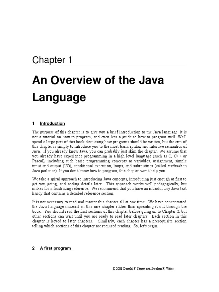 01 Java Review | PDF | Control Flow | Boolean Data Type