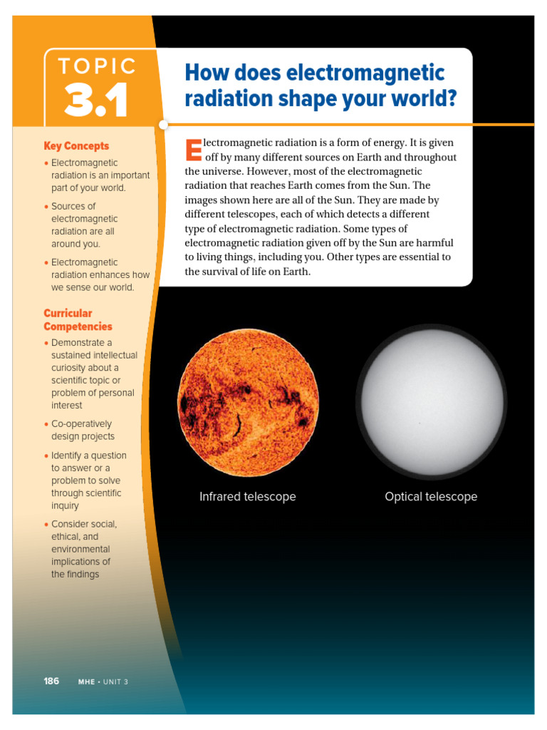 BC Science Connections 8 - Light | PDF | Telescope | Light