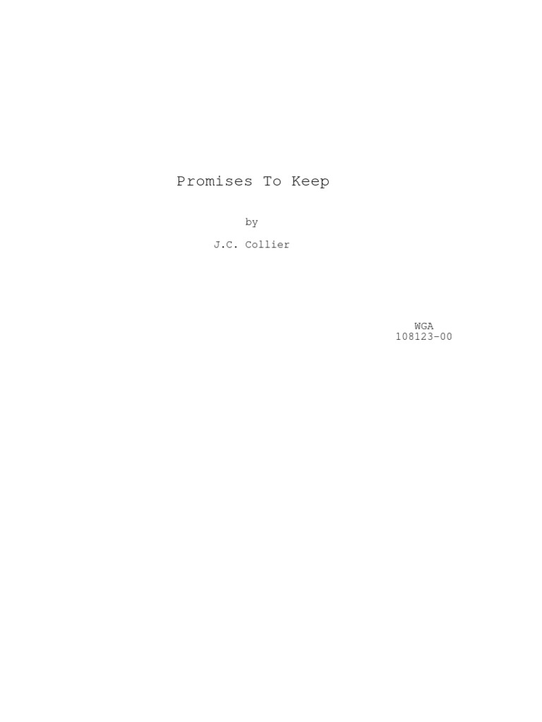 Promises To Keep - 1-25 | PDF | Nature