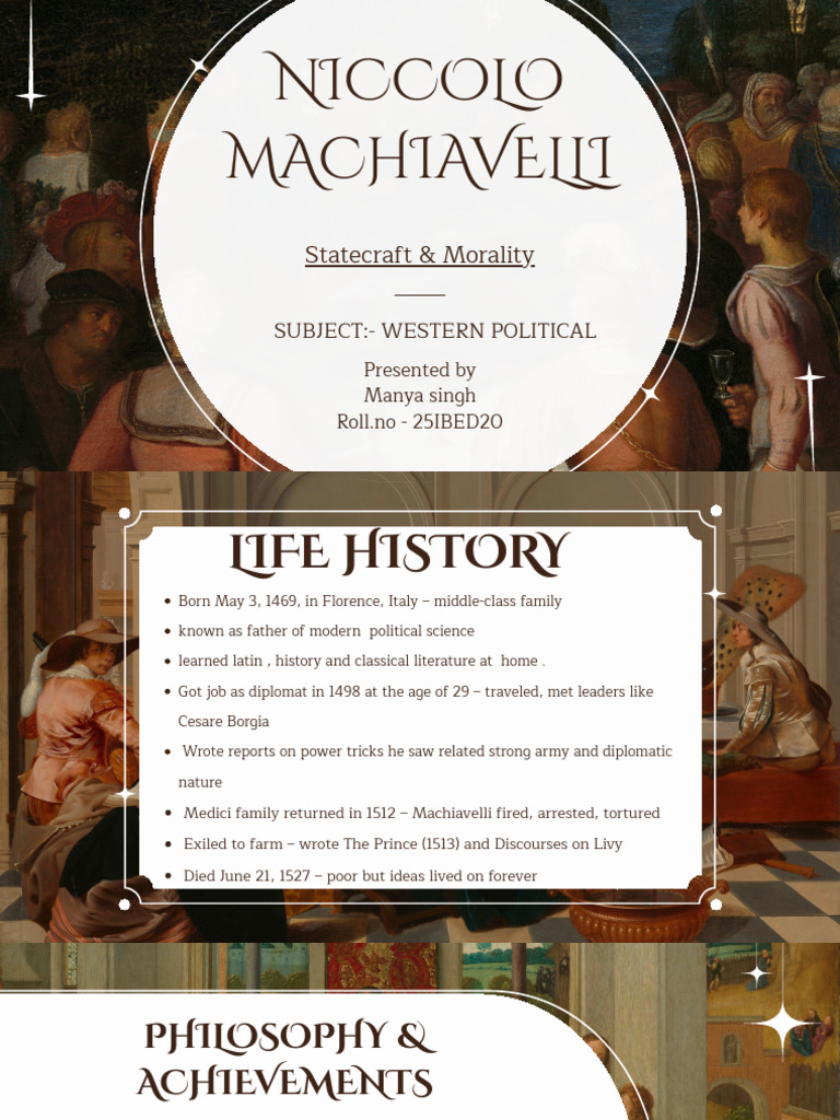 Black and White Painting Illustration History Project Presentation ...