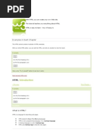 HTML Exercises For You To Practice | PDF | Html Element | Html