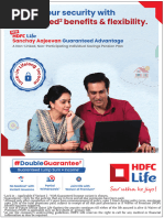 HDFC Life Smart Protect Plan Overview | PDF | Insurance | Present Value