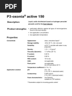 ECOLAB P3 Oxonia Active L EN | PDF | Corrosion | Hydrogen Peroxide