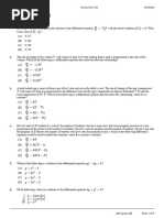 AP Calculus BC Unit 7 MCQ Overview | PDF | Differential Equations ...