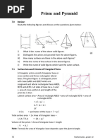 Lateral vs. Surface Area Explained | PDF | Area | Rectangle