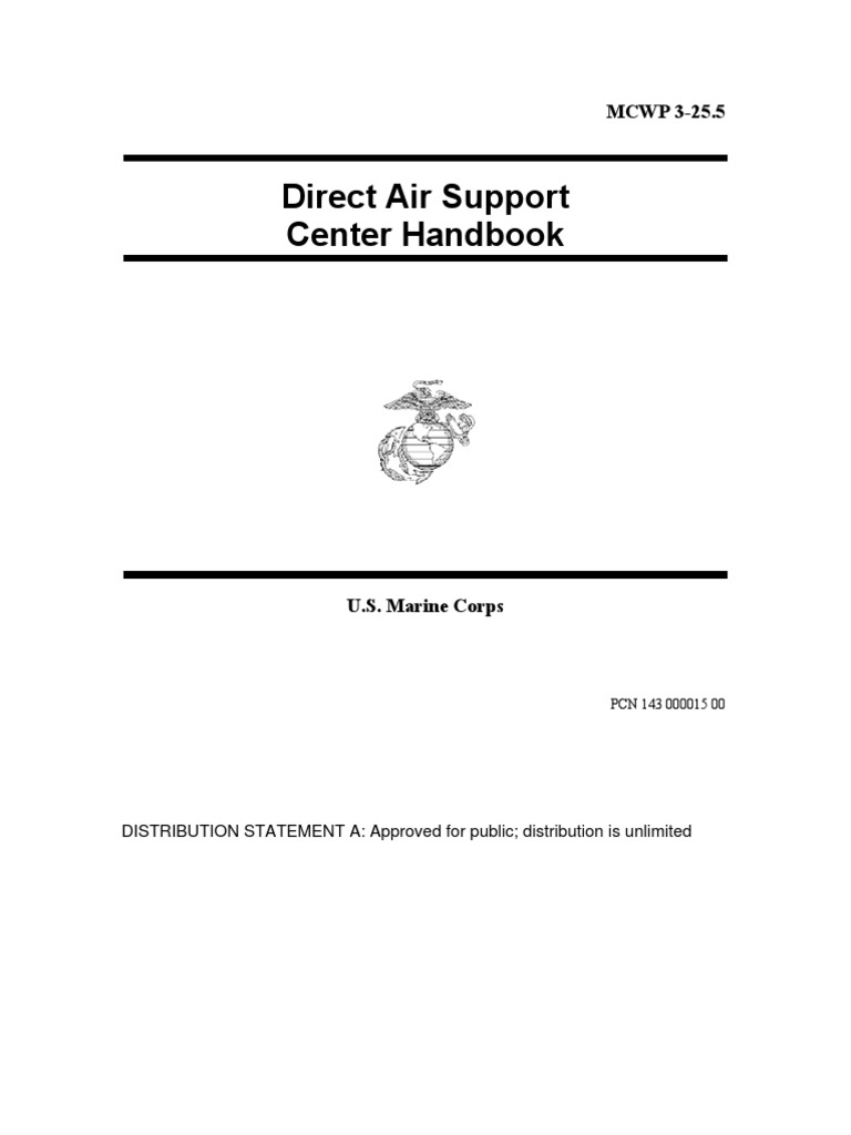 MCWP 3-25.5 Direct Air Support Center Handbook | PDF | Electronic ...