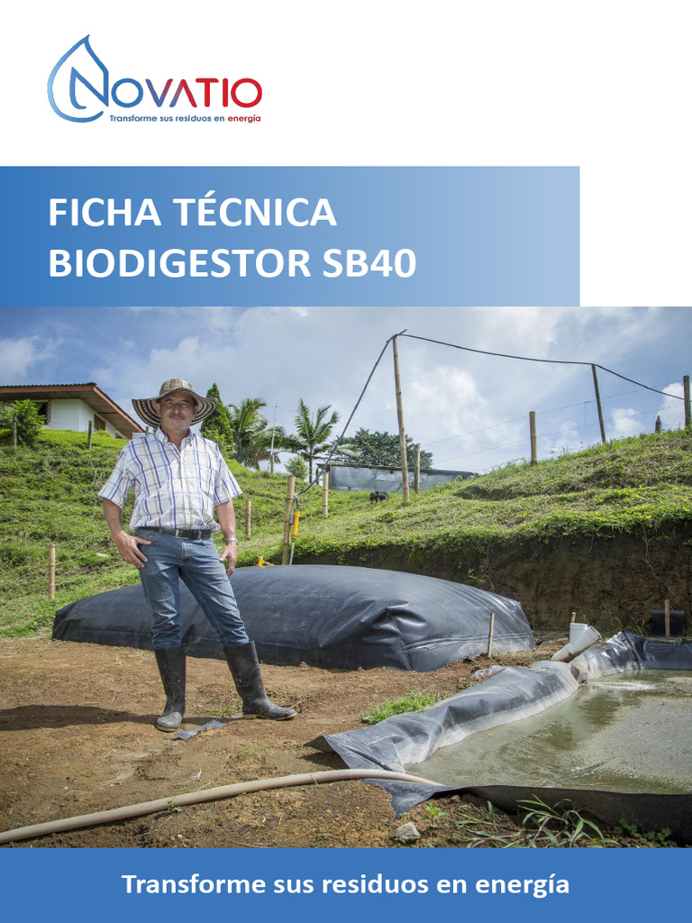Ficha Tecnica Biodigestor | PDF