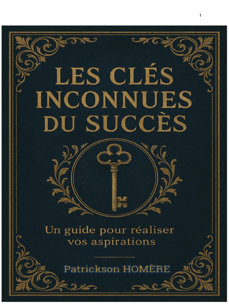Les Cles Inconnues Du Succes ??^ | PDF | Foi | Dieu