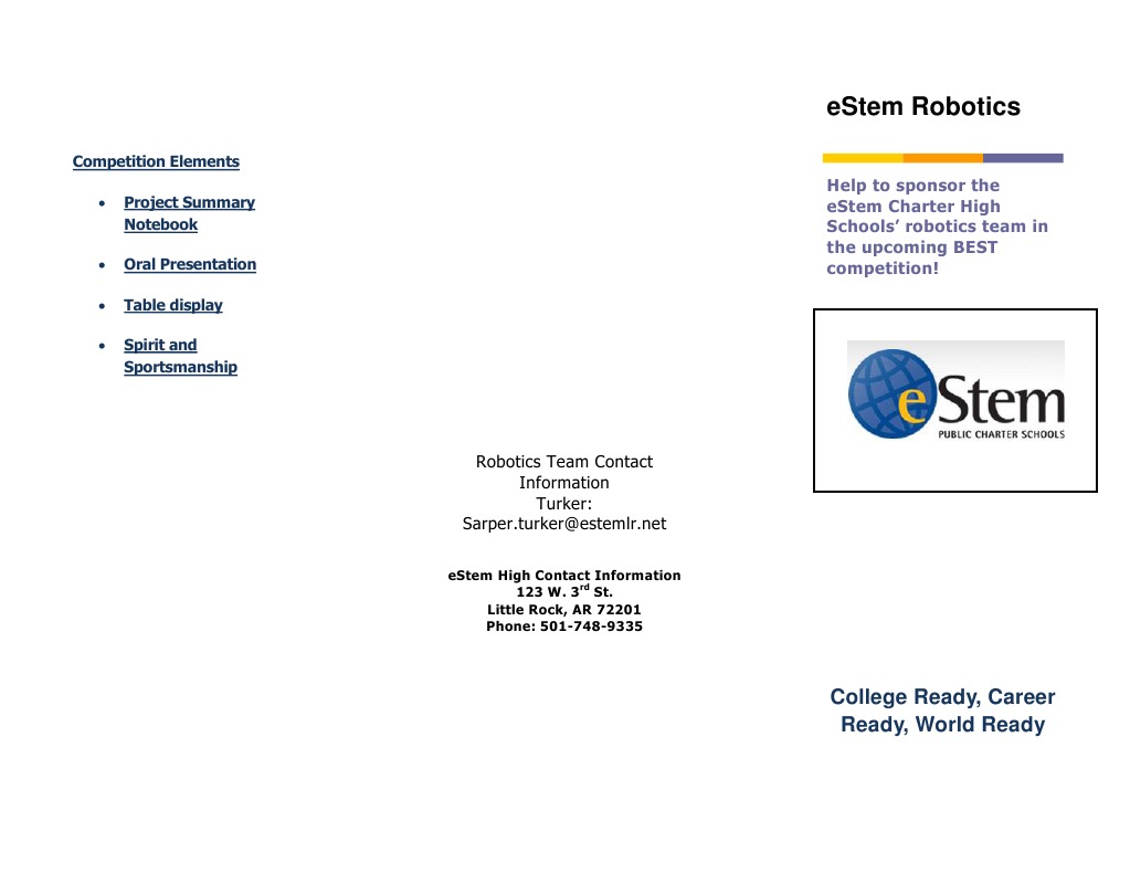 Robotics Brochure | PDF