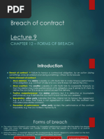 Mora Debitoris and Creditoris Explained | PDF | Breach Of Contract | Debtor