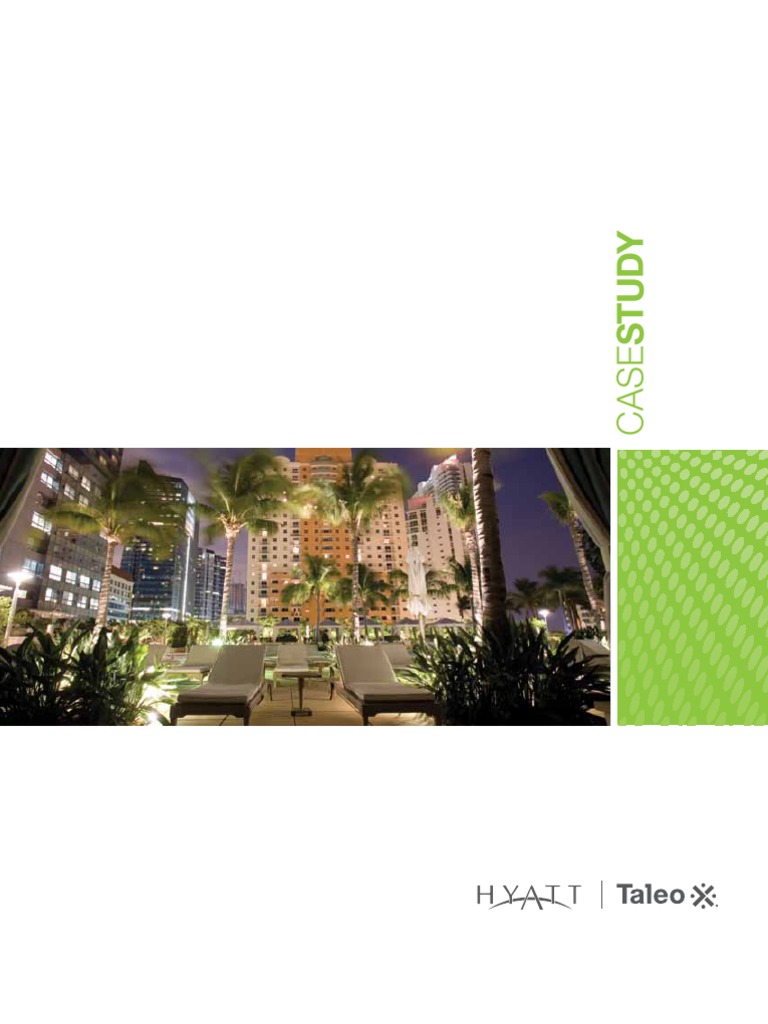 Hyatt-Case-study - How To Attract Top Talent | PDF | Recruitment ...