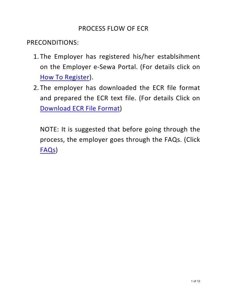Process Flow Ecr | PDF | Online Banking | Banks & Banking