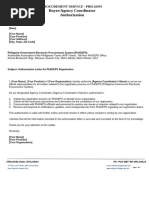 PhilGEPS Buyer Registration Form | PDF | Copyright | Trademark