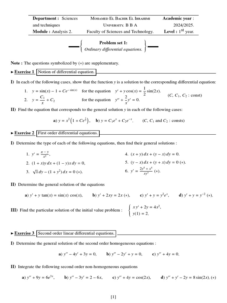 PS1+sol-an2_f9754ba7174769839cc6834235717224 | PDF | Equations ...